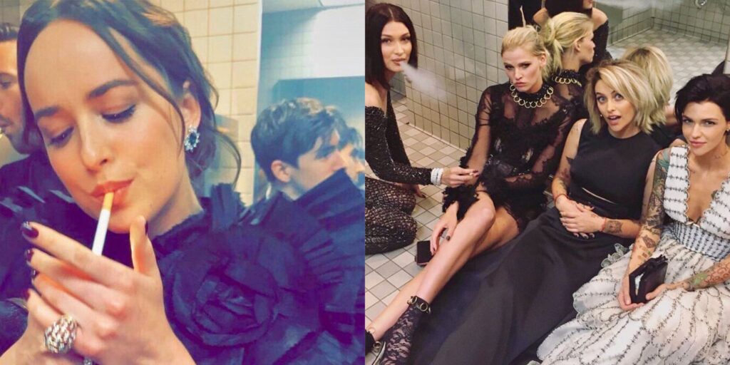 Celebrities & The Edgy Allure of Smoking | Smoking Section Smoke Shop